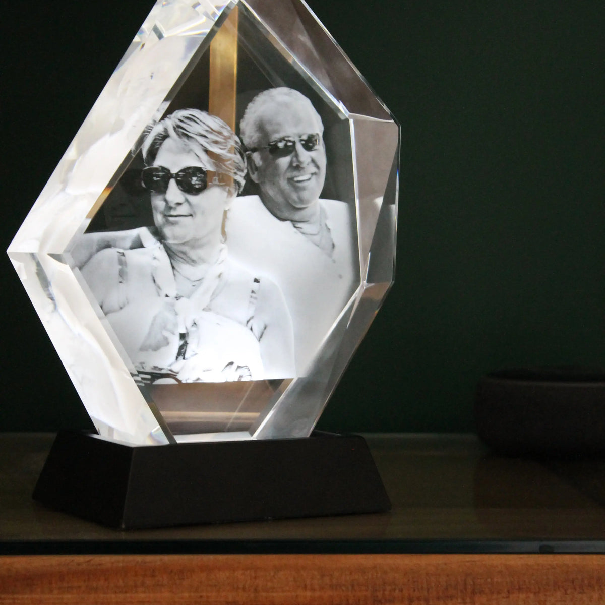 Personalized 3 Dimensional Crystal Gifts for Couples - Forever-Always